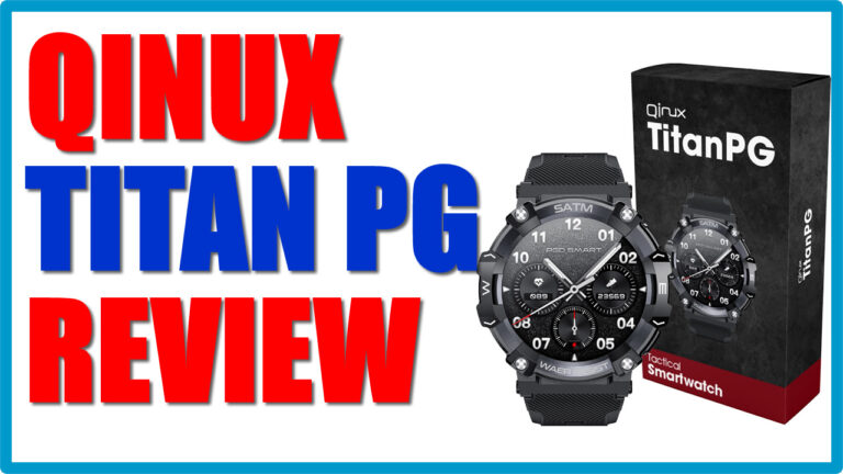 Qinux TitanPG Tactical Smartwatch: Unmatched Durability and Military ...