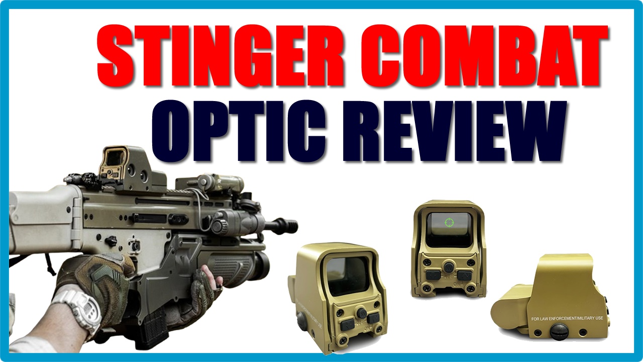 Stinger Red Dot Site | MCG Tactical Stinger Combat Optic Review